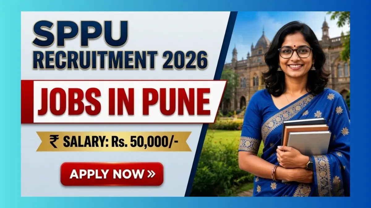 SPPU Pune Assistant Professor Recruitment 2026 – 133 Posts - Sahi ...